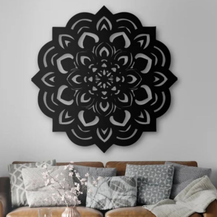 Round Decorative Laser Cutting Metal Wall Art – Hansart